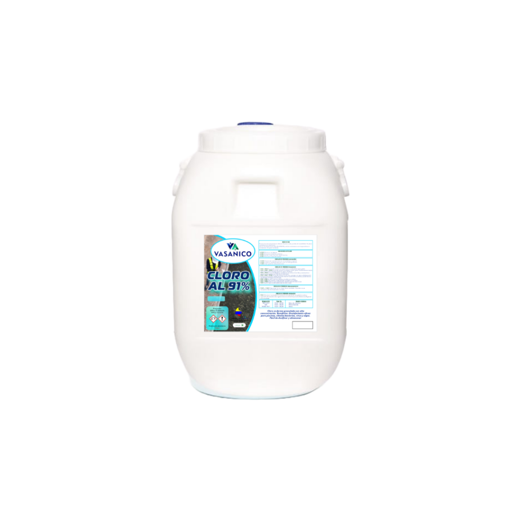Cloro granulado 91% – Vasanico SAS